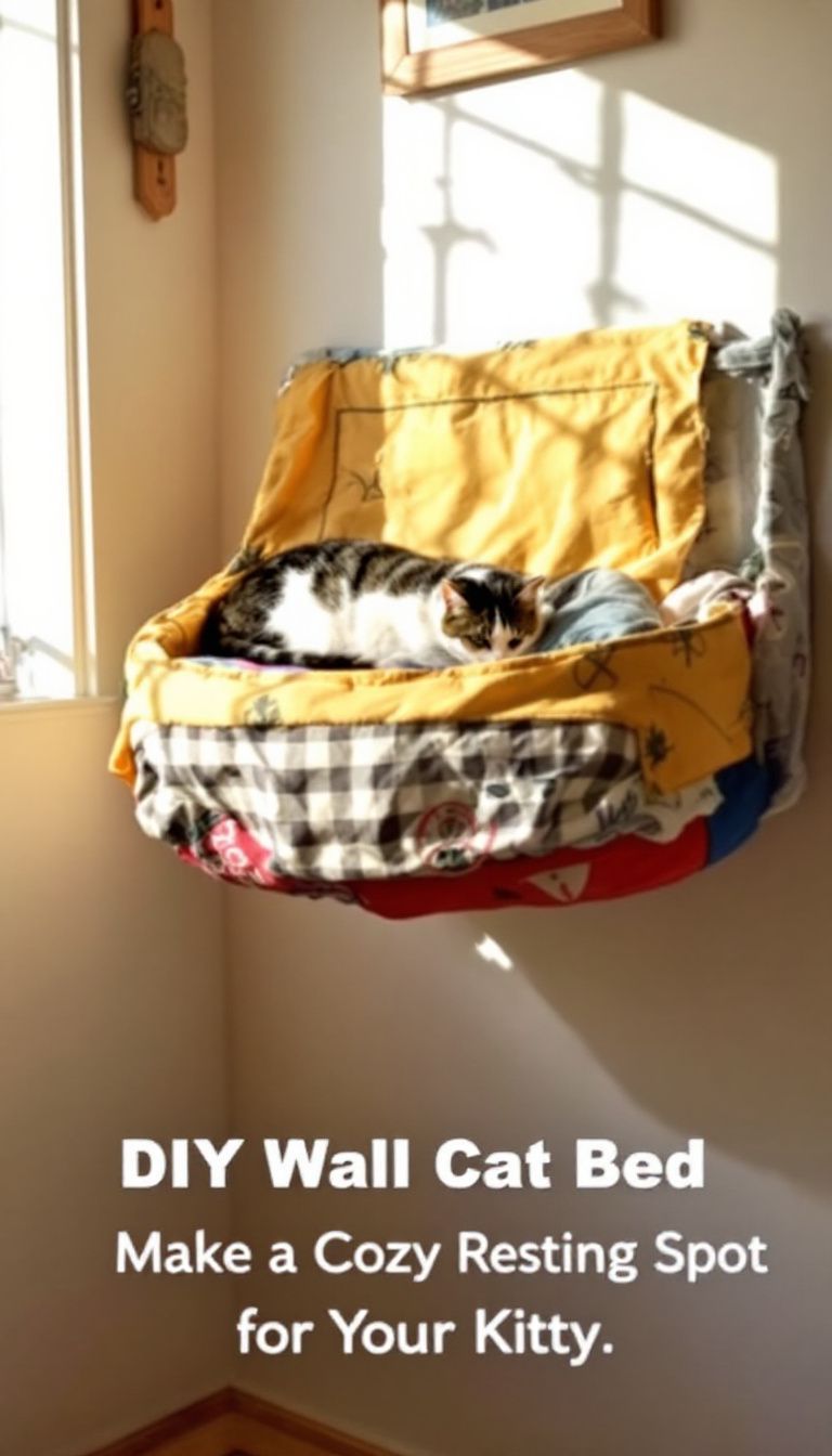 DIY Wall Cat Bed: Create a Cozy Resting Spot for Your Kitty