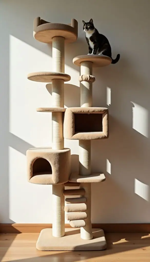 Building a DIY Cat Wall Tower: A Stylish Climbing Solution