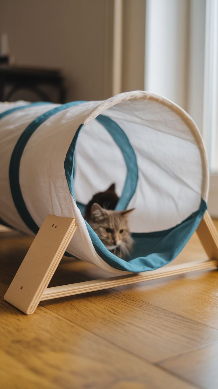 Unleash Your Cats Inner Explorer: Cat Wall Tunnels