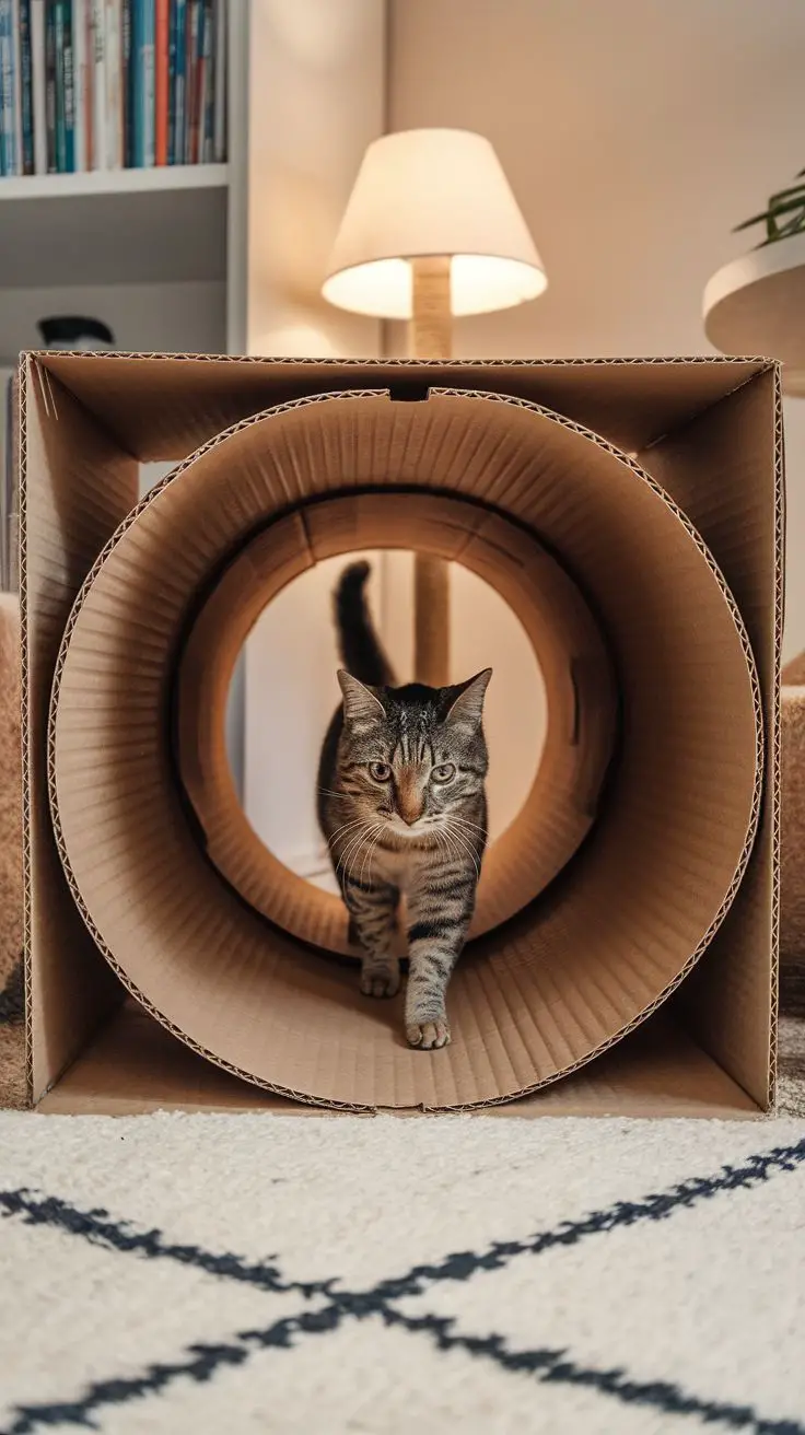 DIY Cat Wall Tunnels Ideas: Create a Playful Hideaway for Your Feline ...