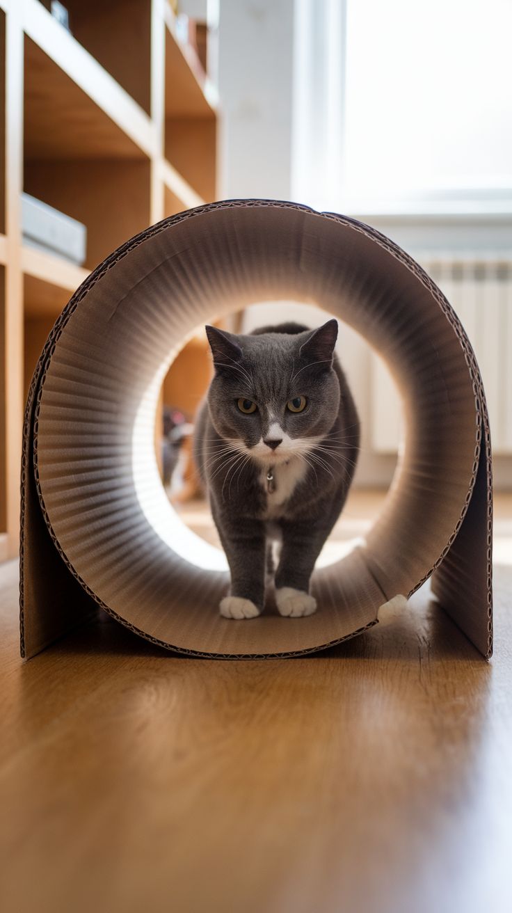 Unleash Your Cats Inner Explorer: Cat Wall Tunnels