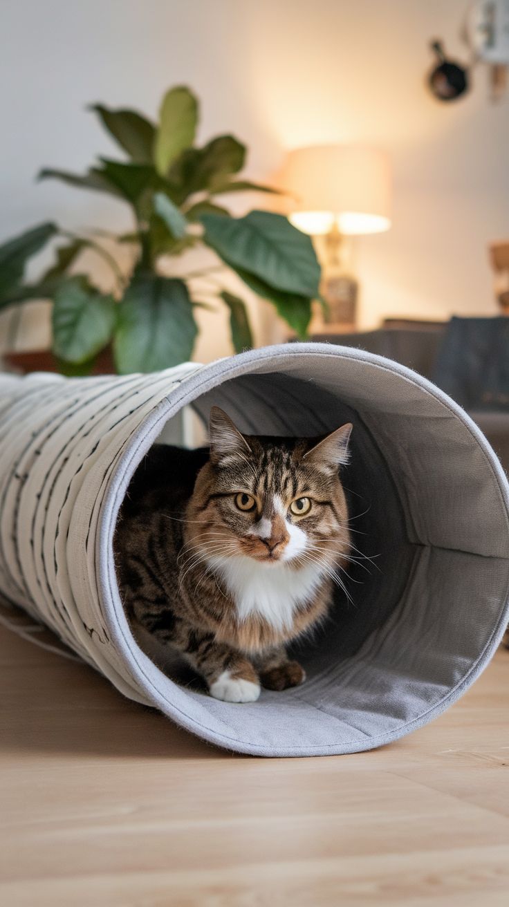 Unleash Your Cats Inner Explorer: Cat Wall Tunnels