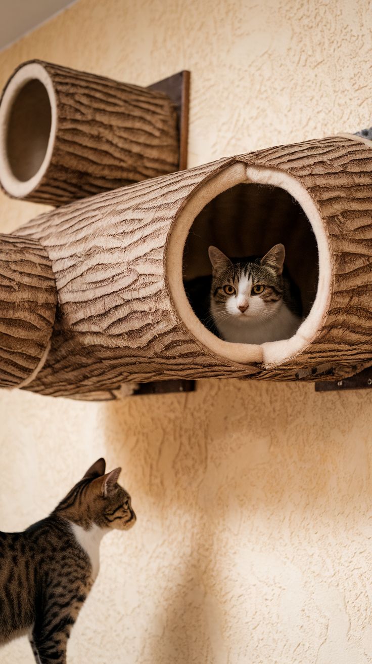 Unleash Your Cats Inner Explorer: Cat Wall Tunnels