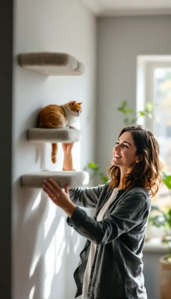 How to Make a DIY Cat Wall Perch for the Perfect Cat Nap