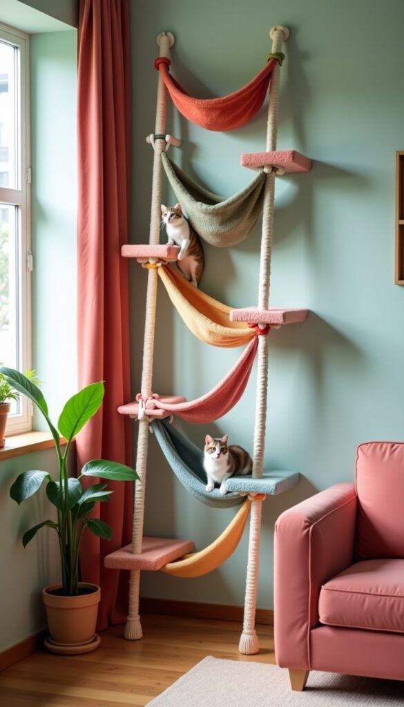 DIY Cat Wall Ladder: Create a Fun Climbing Solution for Cats!