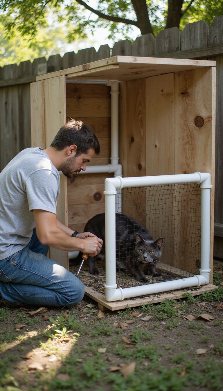 Discover Easy DIY Catios For Cats: Free Plans Inside!