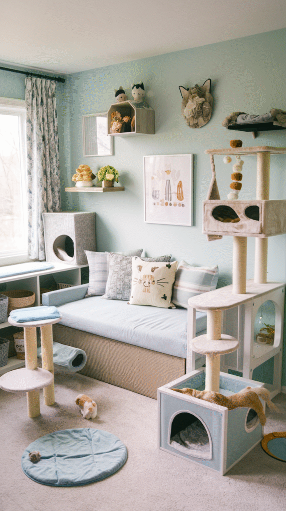 Transform Your Space with 10 Creative Cat Room Design Ideas