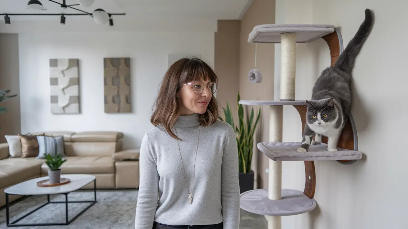 Create Your Own Space-Saving Wall-Mounted Cat Tree DIY